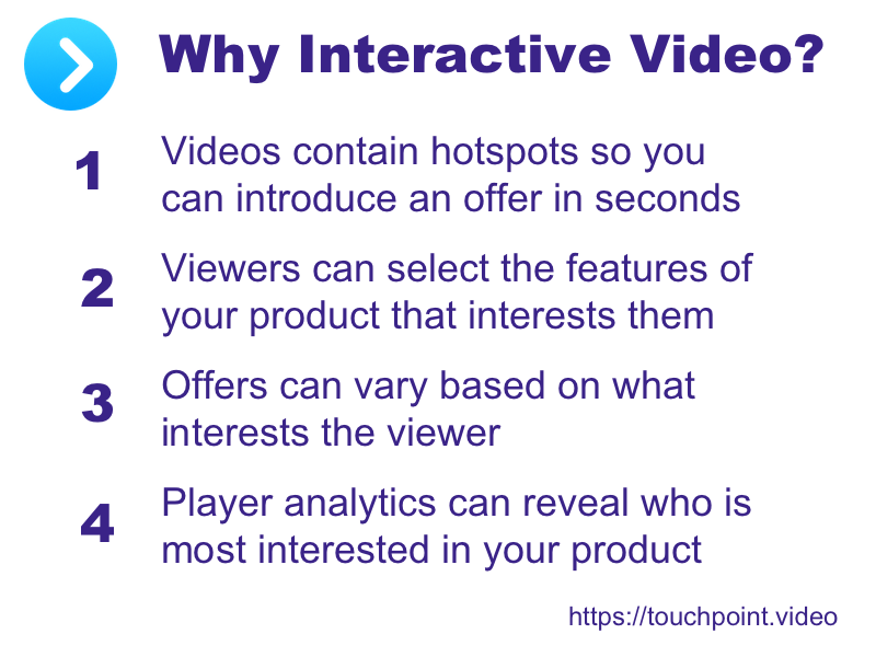 Touchpoint Video - Interactive Video and Deep Analytics Video Player
